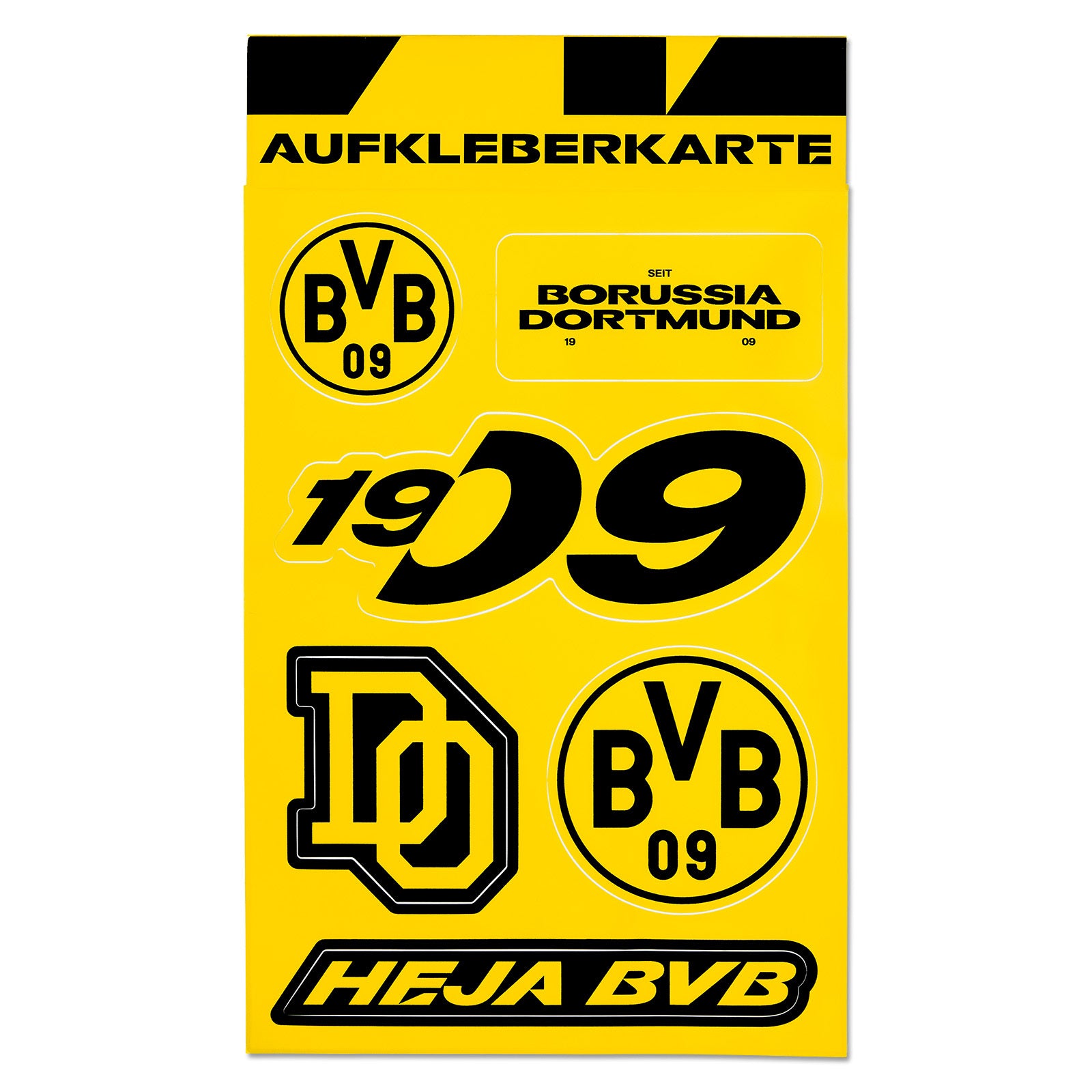 Dortmund Aufkleberkarte Heja BVB – Fans Legacy